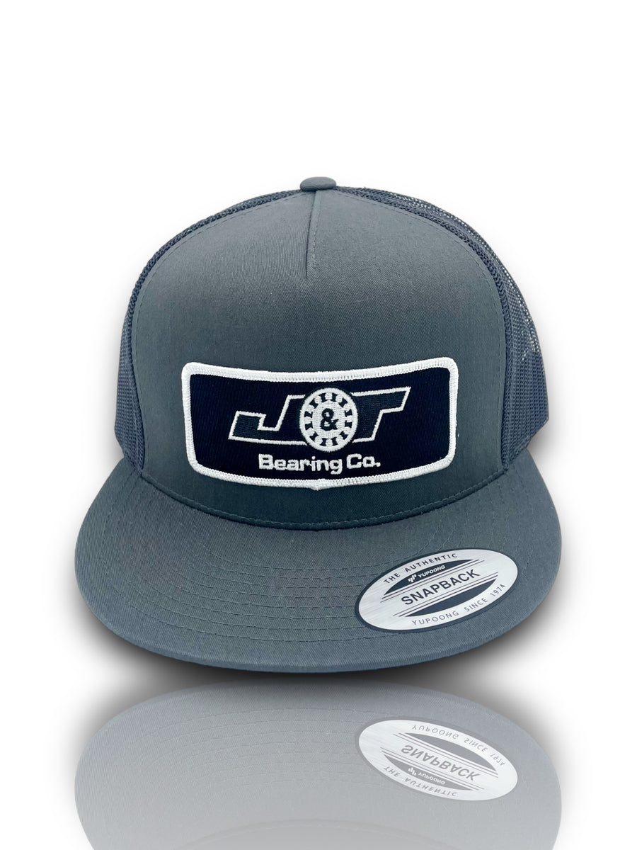J T Bearing Co Dark Grey Patch Hat Pro Motion Rc