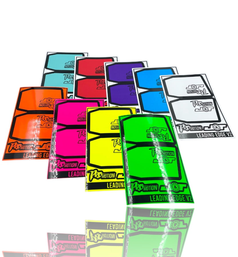Pro Motion J&T Leading Edge V2 Wing End Plate Stickers – Pro-Motion RC