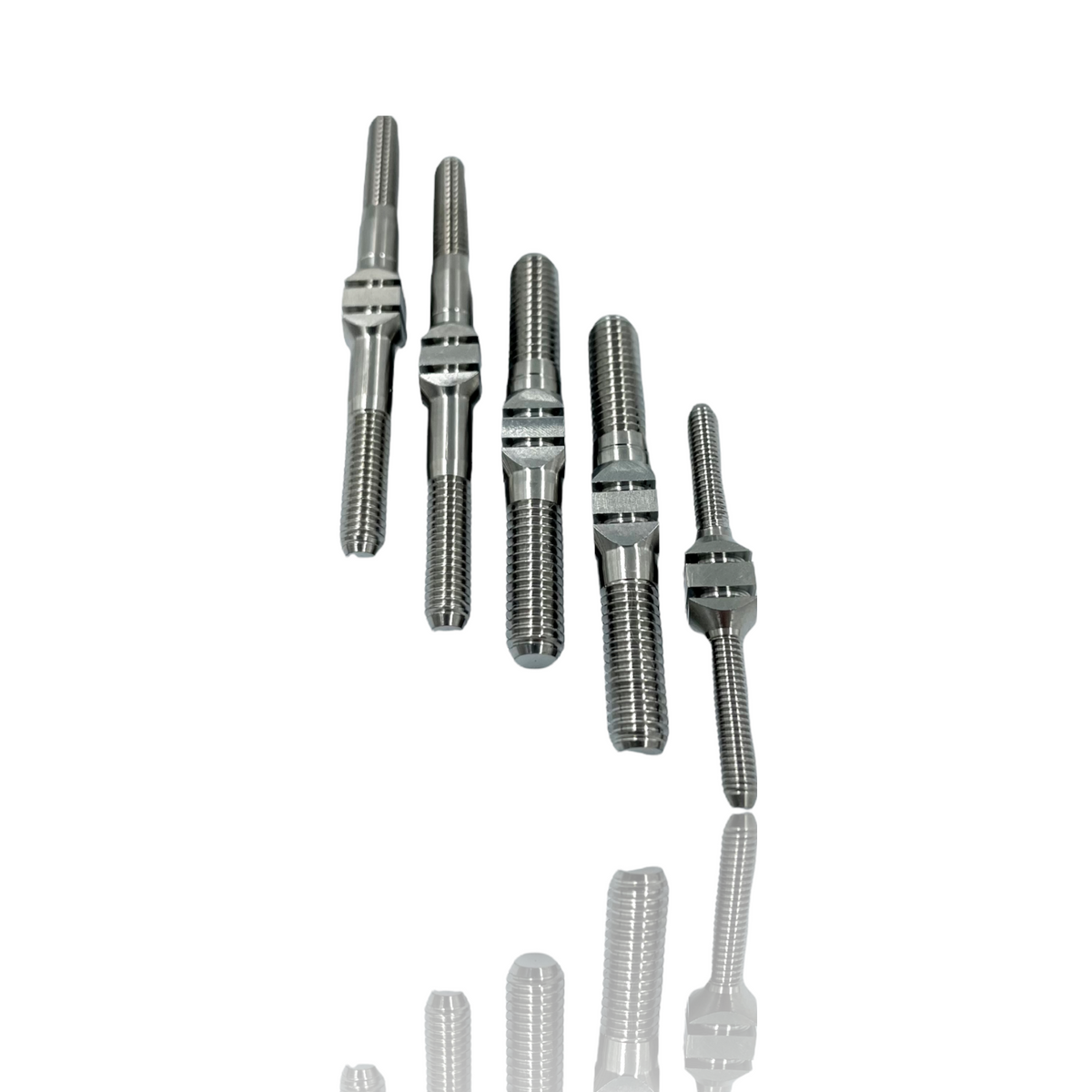Associated RC8B4.1/RC8B4.1e Titanium "Milled'' Turnbuckles – Pro-Motion RC